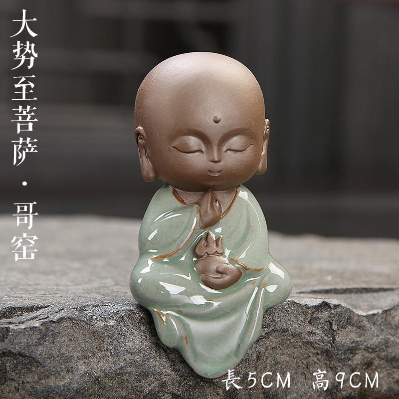 Quality Handmade Monk Tea Pet Figurine-Glazed & Matte – zenheavens