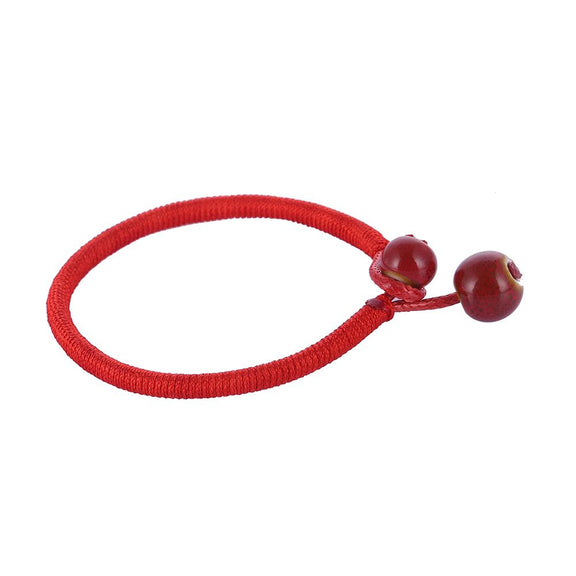 Lucky Red String Handmade Ceramic bracelets -2/pc set – zenheavens